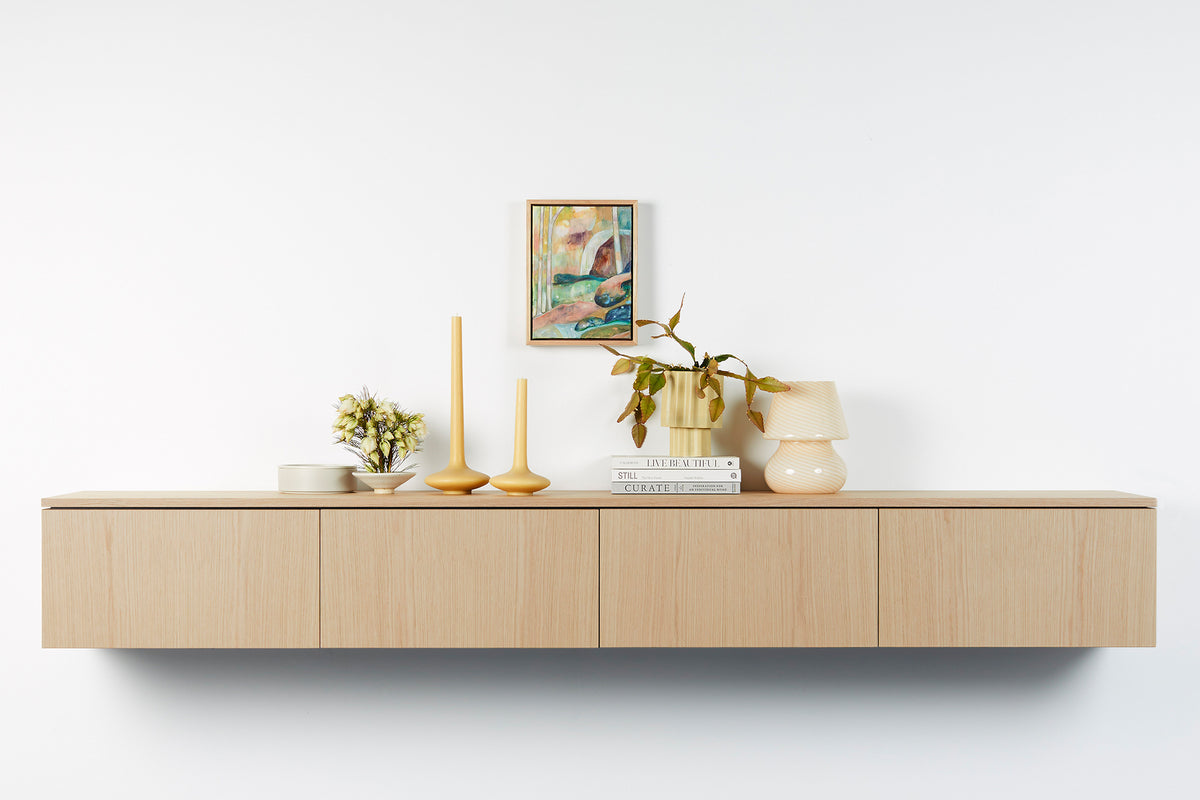 Ensemble | Modular Joinery | Australian Made | Wall Mounted Sideboards
